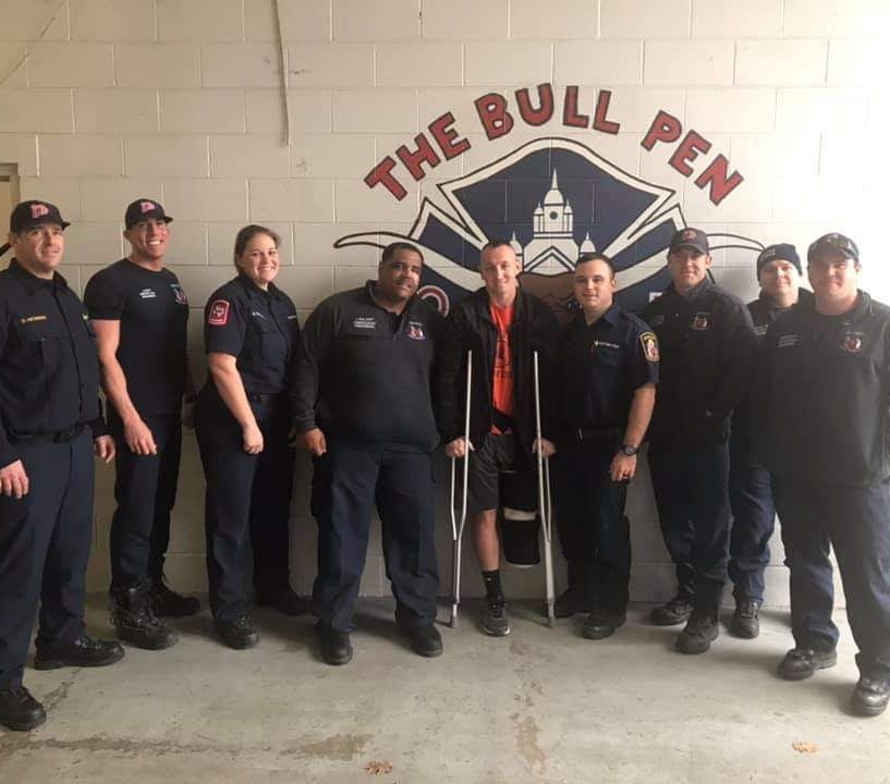 Texas firefighter makes record-breaking comeback after amputation